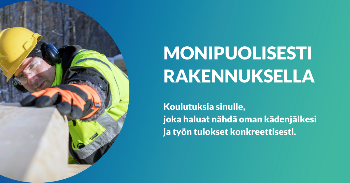 Monipuolisesti rakennuksella | OSAO