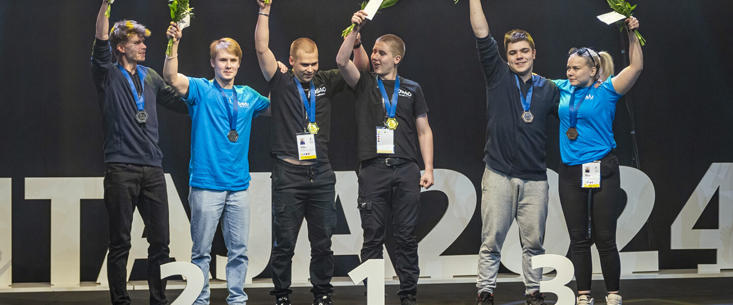 6 Medals for OSAO’s Taitaja Team | OSAO
