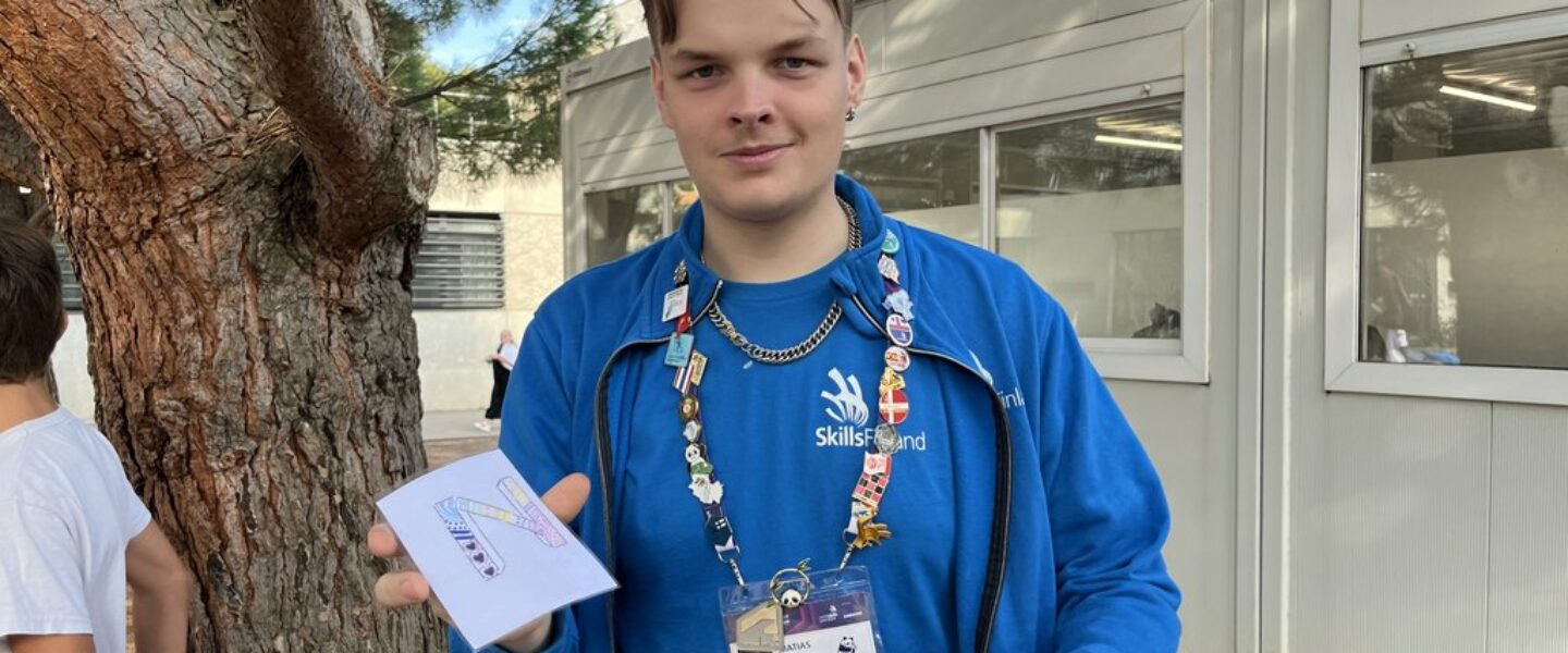 Medallion for Excellence for WSC Competitor Matias Tiri | OSAO